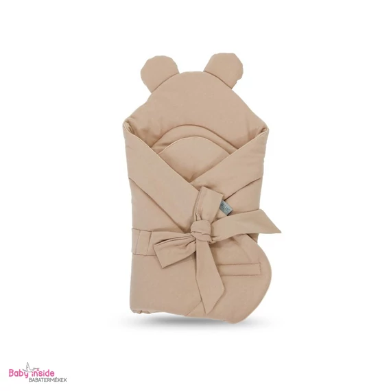 Prémium Baby Wrap újszülött macifüles pólya PURE Sepia - Baby Wrap ...